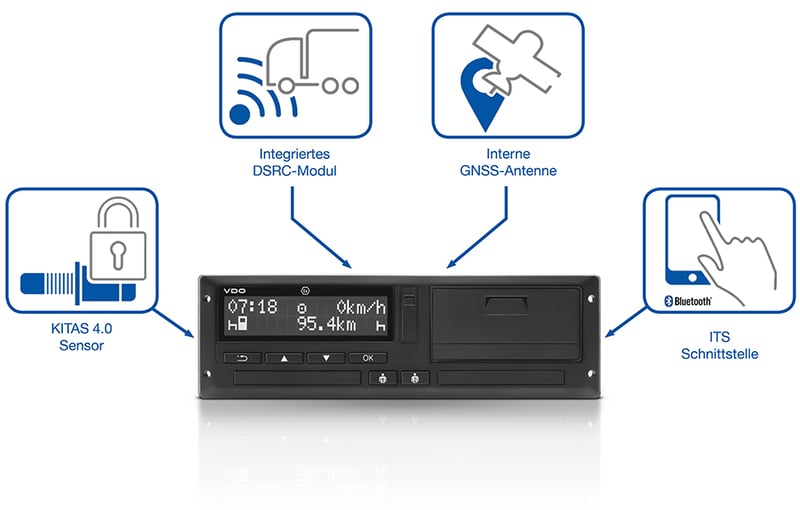 DTCO 1381 4.0 - Tachygraphe numérique intelligent • Mobatime
